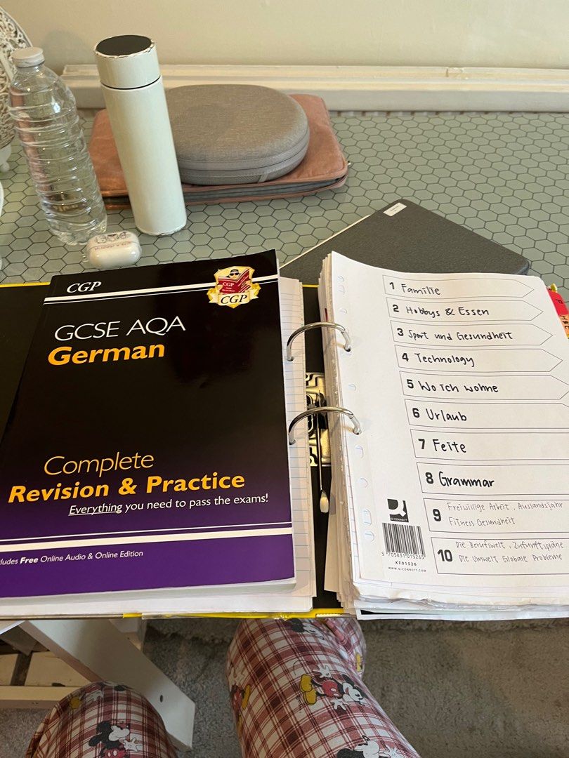 GCSE GERMAN notes 德文筆記, 興趣及遊戲, 書本 & 文具, 書本及雜誌 - 補充練習 - Carousell