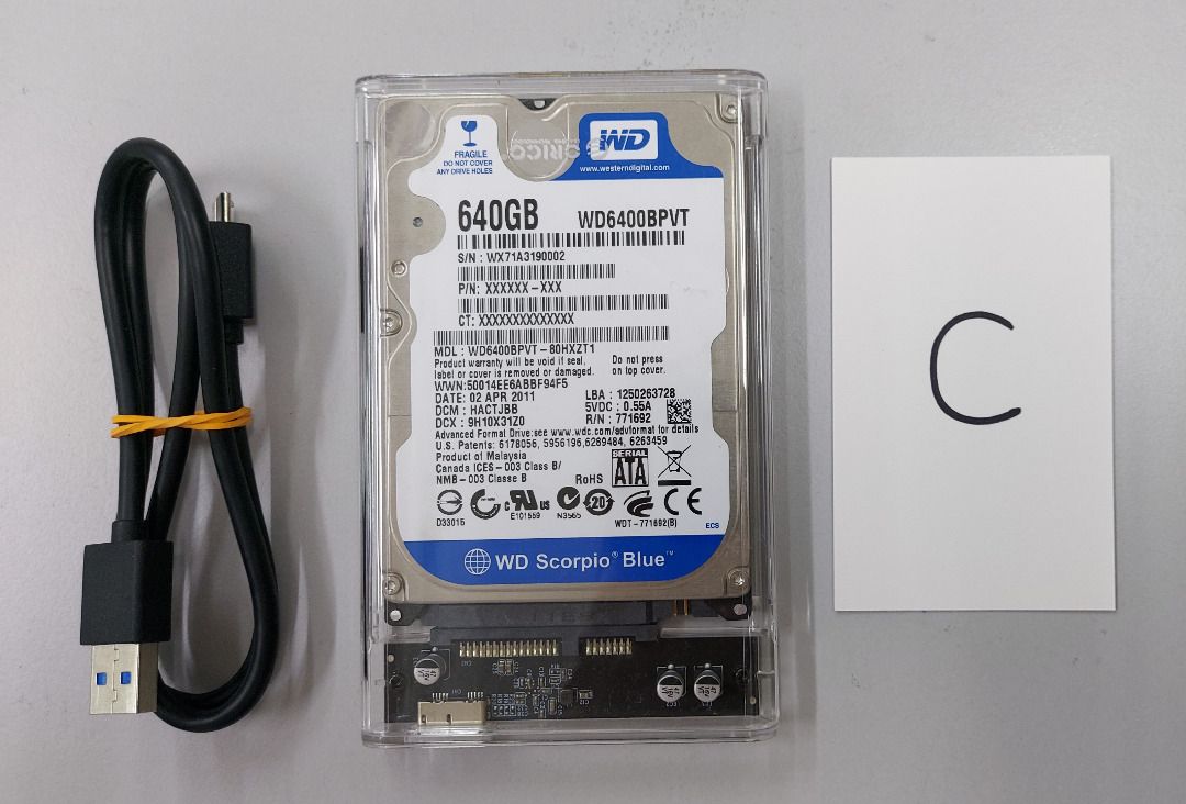 Good condition 2.5" portable HDDs (Part 1), Computers & Tech, Parts ...