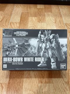HG White Rider gundam, Hobbies & Toys, Toys & Games on Carousell