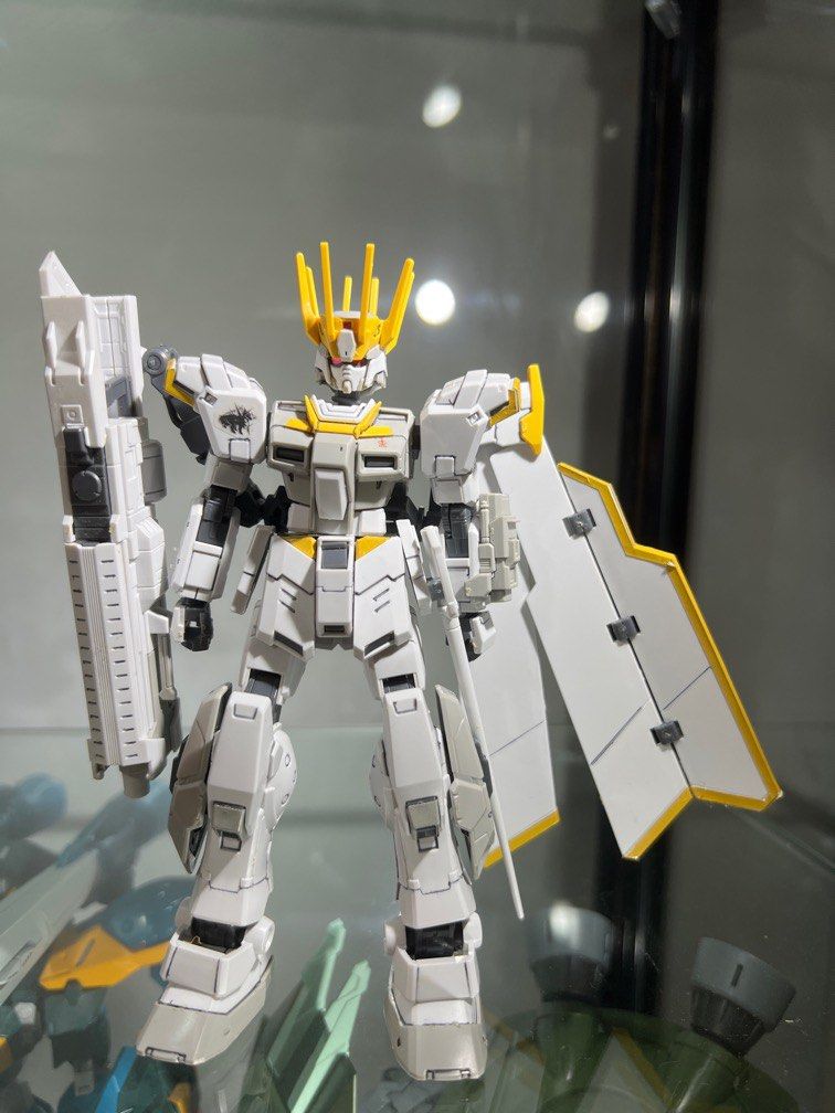 HG White Rider gundam, Hobbies & Toys, Toys & Games on Carousell