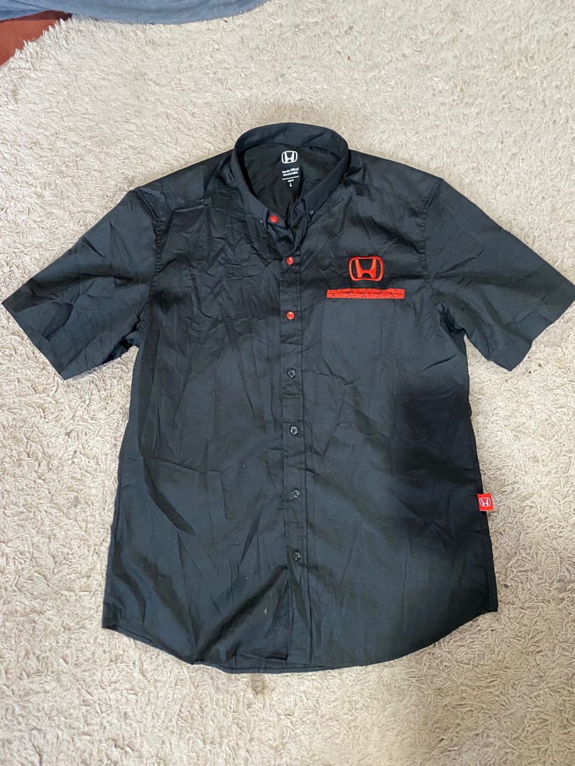 Honda official merch, Men's Fashion, Tops & Sets, Formal Shirts on ...