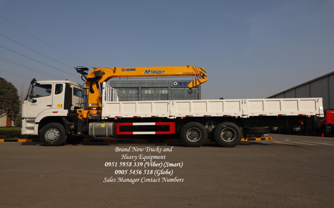 howo nx 10 wheeler cargo boom truck 10 tons 380hp euro 2, Special ...