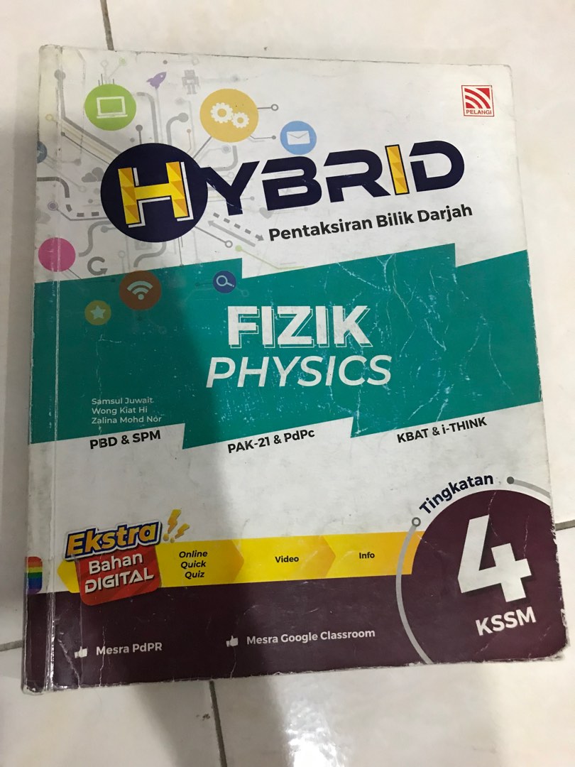 HYBRID PBD FIZIK PHYSICS TINGKATAN 4 FORM 4, Hobbies & Toys, Books ...