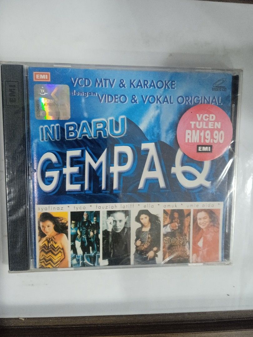 Ini baru gempaq, Hobbies & Toys, Music & Media, CDs & DVDs on Carousell