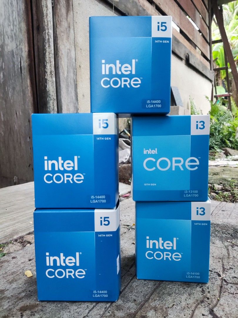 Intel CPU Boxes, Computers & Tech, Parts & Accessories, Other ...