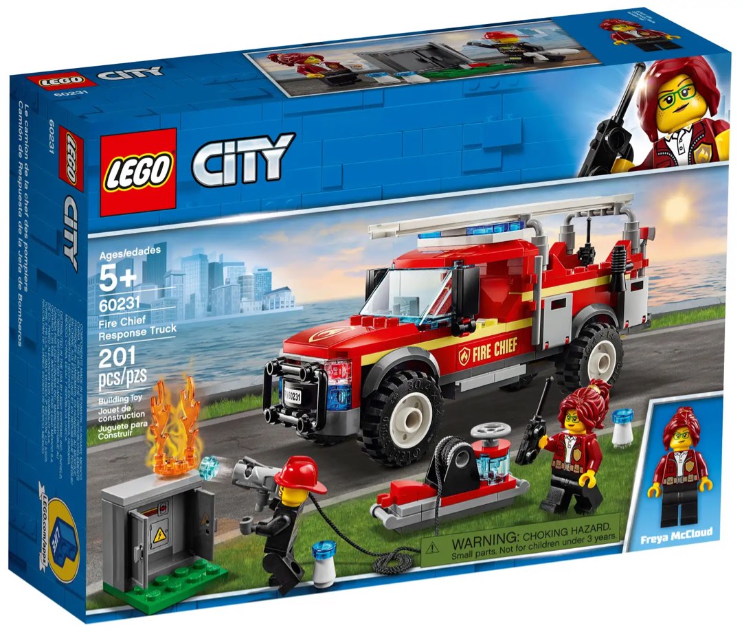 Lego 60231 Fire Chief Response Truck, Hobbies & Toys, Toys & Games on ...