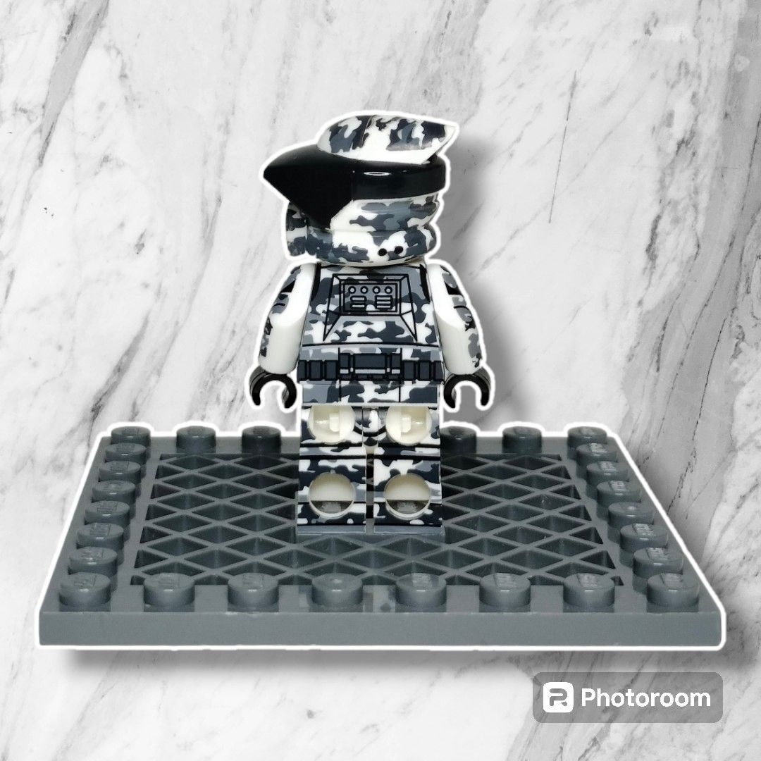 Lego Star Wars Custom Clone Trooper - Offbrand Jungle Camo ARF Trooper ...