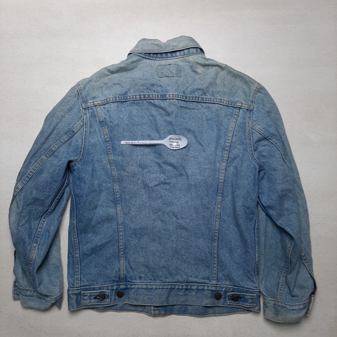 Levis 71205 0213 trucker jacket made in usa size 42L button 527, Fesyen ...