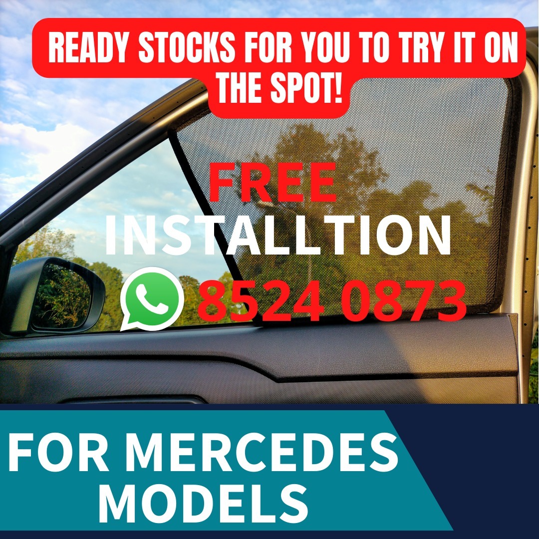 Magnetic Car Sunshade For Mercedes ,A Class ,B Class ,C Class ,E Class ...