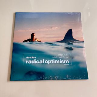 Dua Lipa radical optimism clear + split colour 12" vinyl in transparent ...