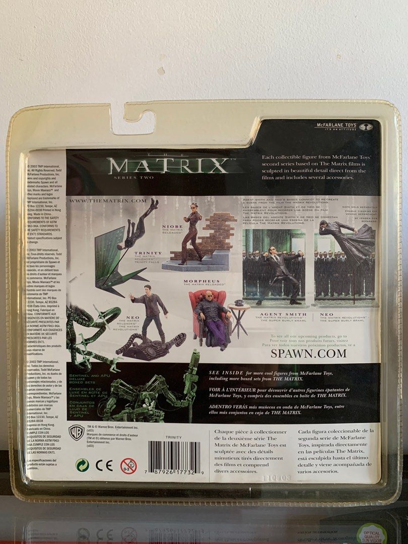 Matrix Reloaded Trinity, Hobbies & Toys, Toys & Games on Carousell