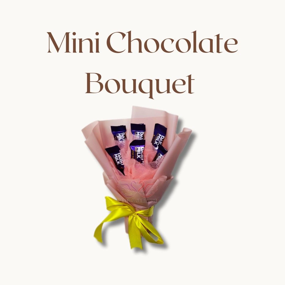Mini Chocolate Bouquet 30cm, Hobbies & Toys, Stationery & Craft ...