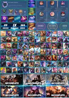 Mlbb account, Video Gaming, Video Games, Others on Carousell