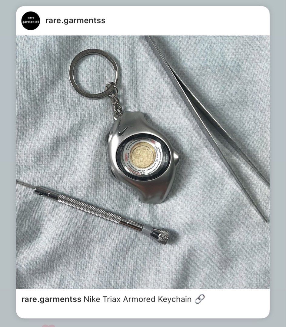 nike triax armored keychain ori, Men's Fashion, Watches & Accessories ...