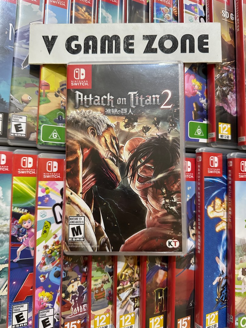 (Rare) AOT2 Attack on Titan 2 AOT - Nintendo Switch Used Games ...