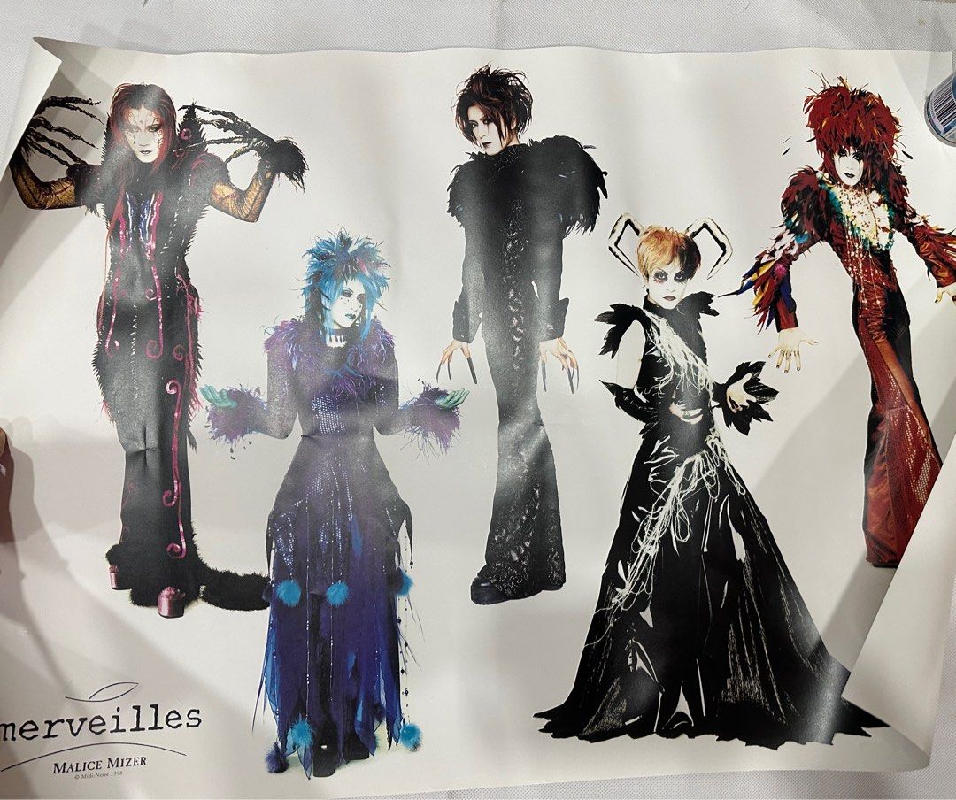 [OFFICIAL] Malice Mizer Group poster Vkei RARE, Hobbies & Toys ...