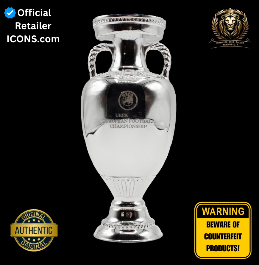 Official UEFA EURO 2024 3D Mini Replica Trophy, Hobbies & Toys ...