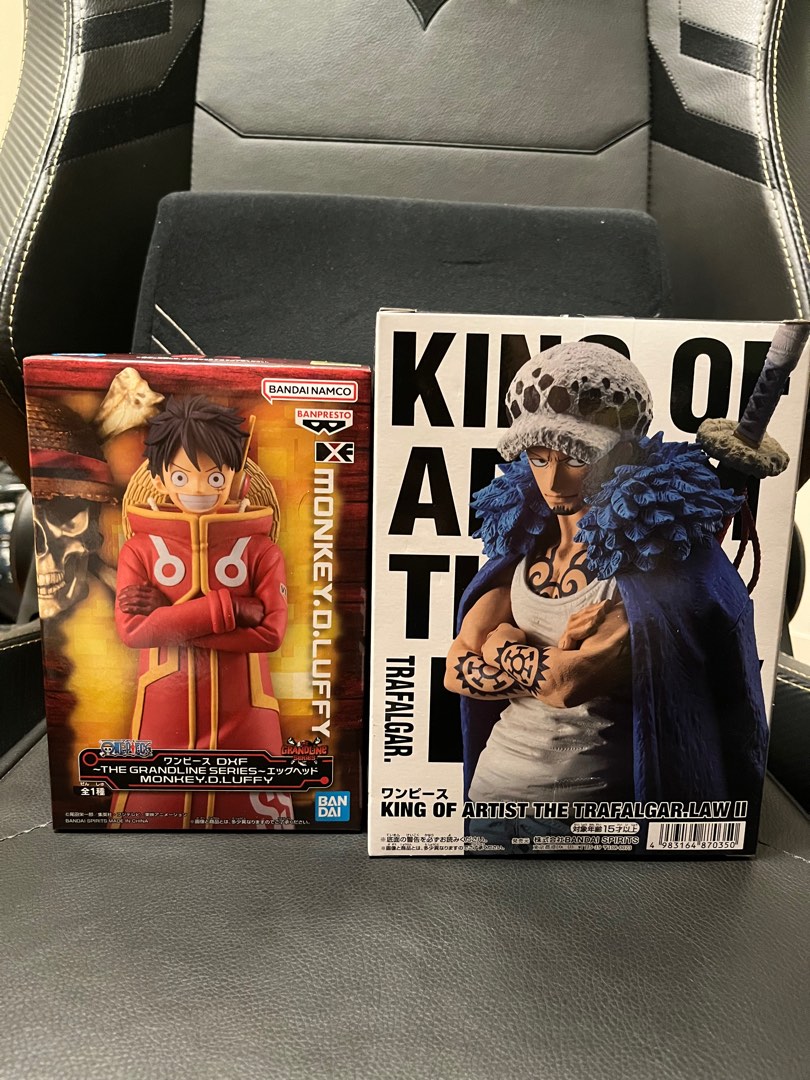 One piece figure luffy Egghead DXF and King of artist Trafalgar Law II ...