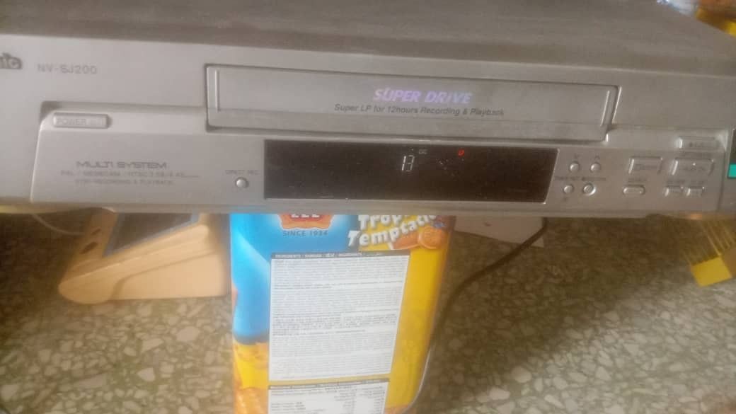 Panasonic VHS Cassette Recorder, Audio, Portable Music Players on Carousell
