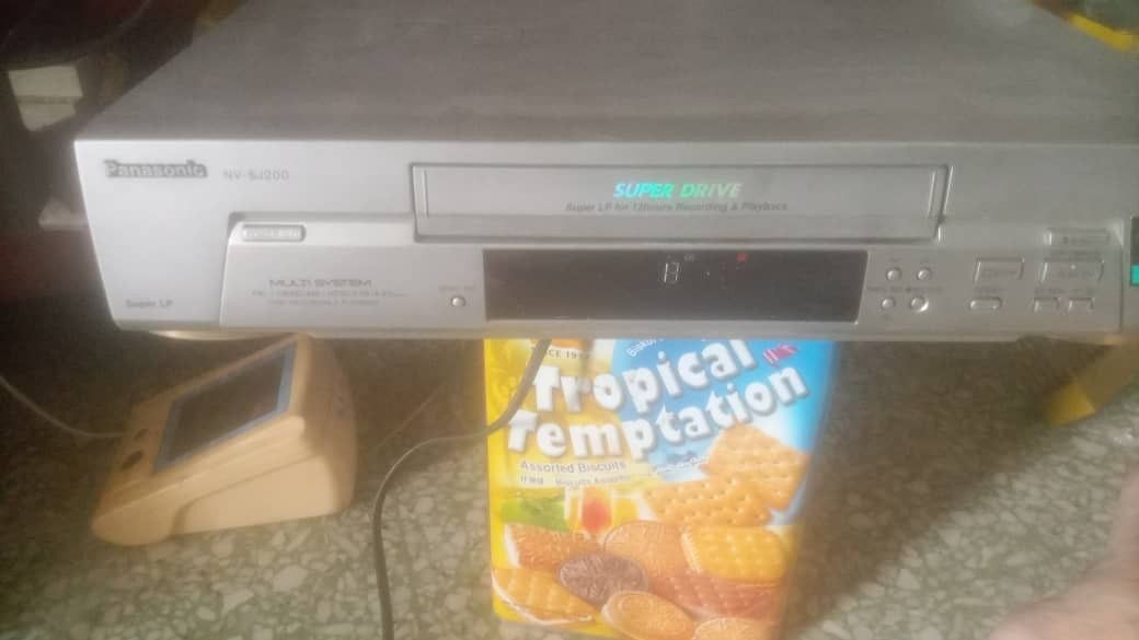 Panasonic VHS Cassette Recorder, Audio, Portable Music Players on Carousell