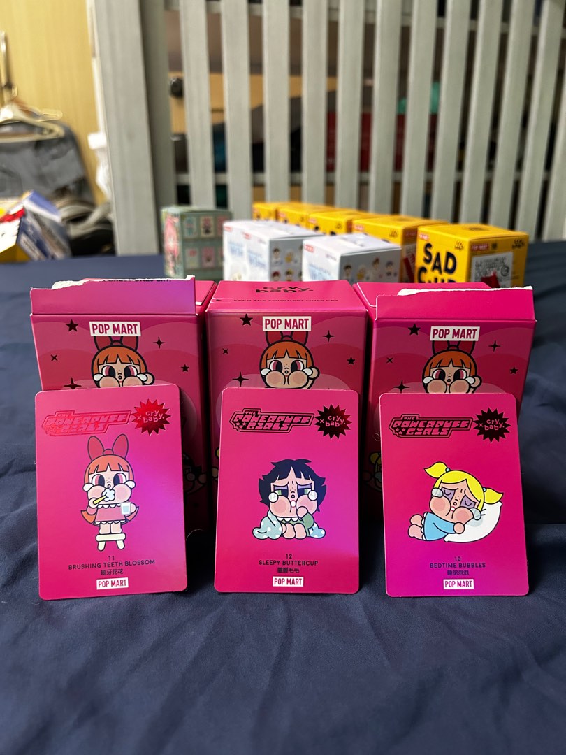PopMart PPG Sleeping Set, Hobbies & Toys, Toys & Games on Carousell