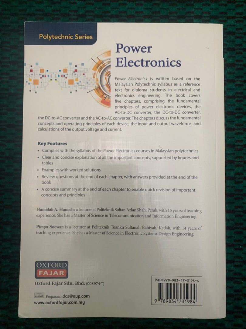 Power Electronics, Hobbies & Toys, Books & Magazines, Textbooks on ...