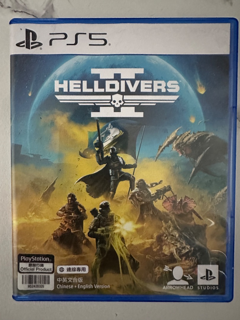 ps5 helldivers, 電子遊戲, 電子遊戲, PlayStation - Carousell