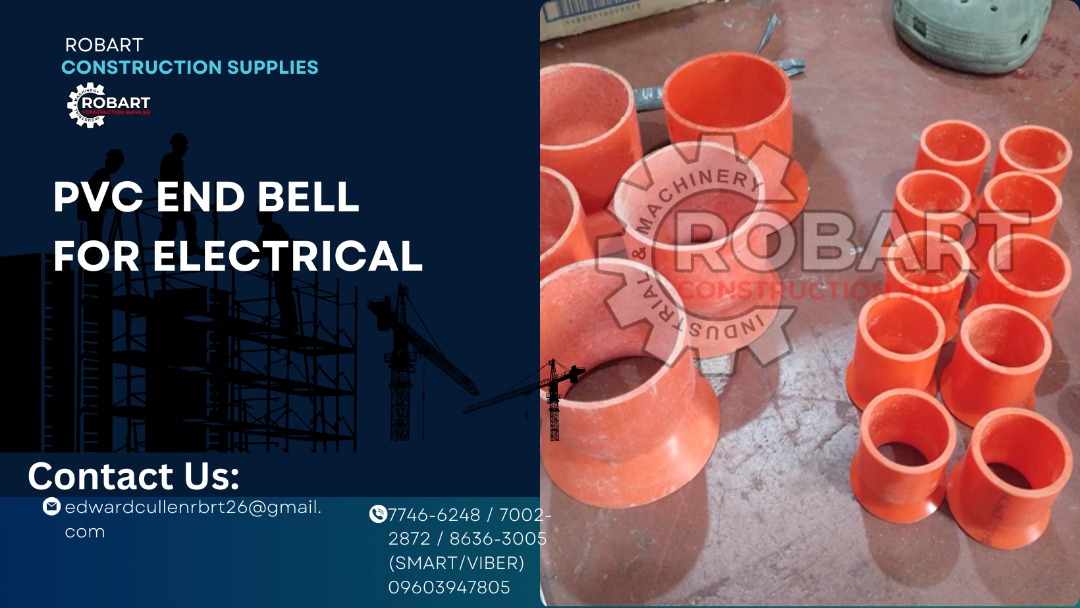 PVC End Bell for Electrical, Commercial & Industrial, Construction ...