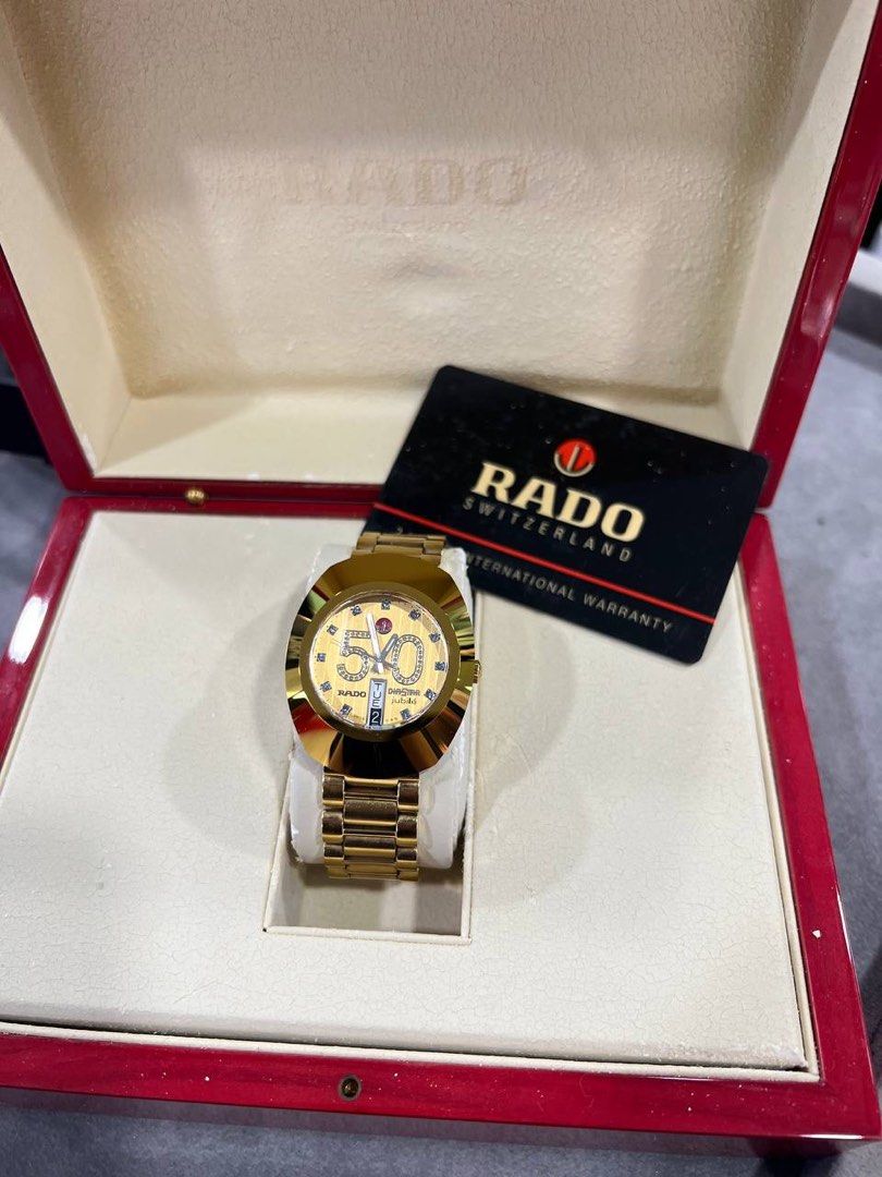 RADO DIASTAR JUBILE MERDEKA 50TH ANNIVERSARY LIMITED EDITION 50 PIECE ...