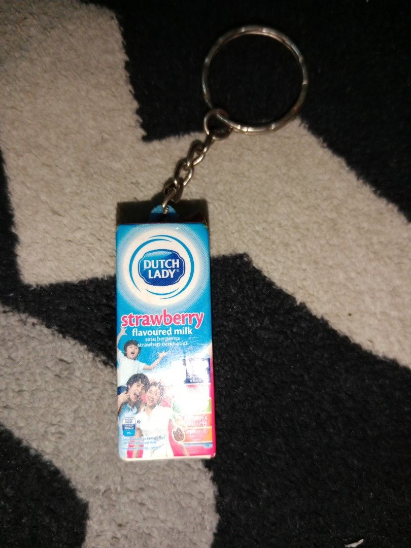 RARE OLD PACKAGING DUTCH LADY KEYCHAIN, Everything Else, Others on ...