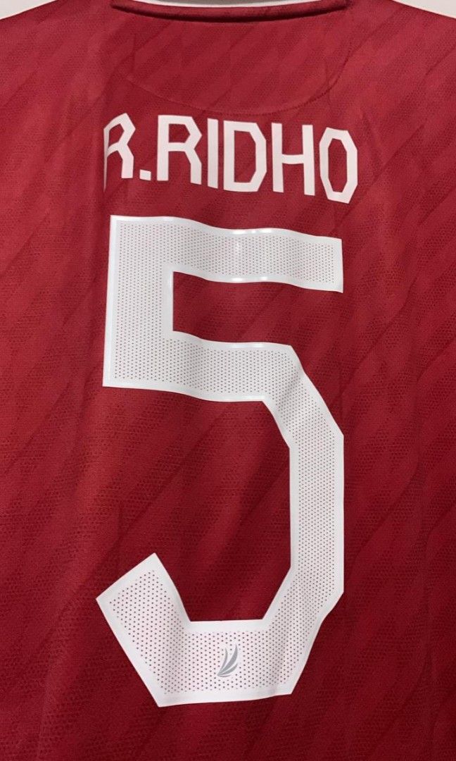 Rizky Ridho #5 R. Ridho Timnas Indonesia Home Jersey 2022-2024 Original ...