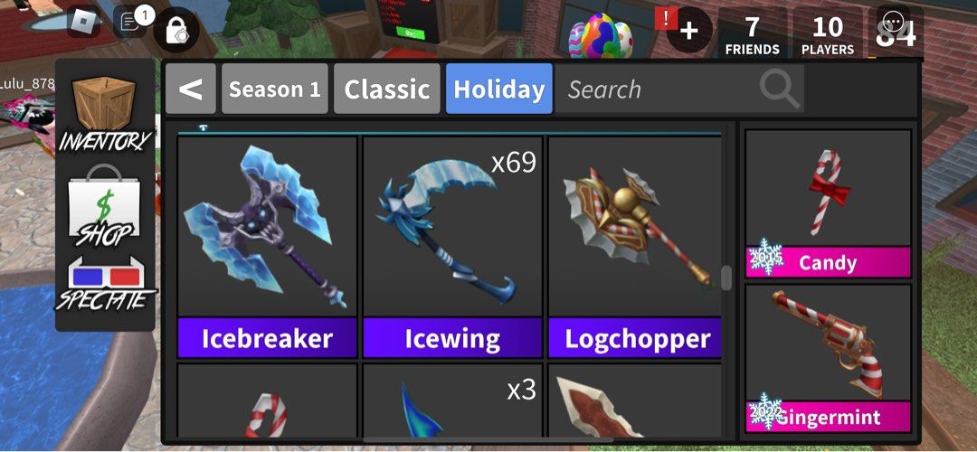 Roblox MM2 GODLIES ICEWING ANCIENT ) cheapest, Video Gaming, Gaming ...
