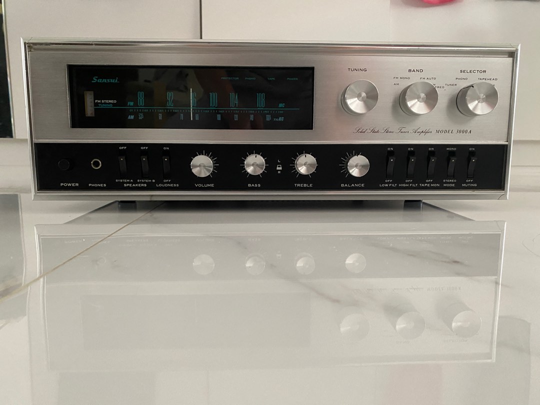 Sansui 3000A Amply, Audio, Soundbars, Speakers & Amplifiers on Carousell