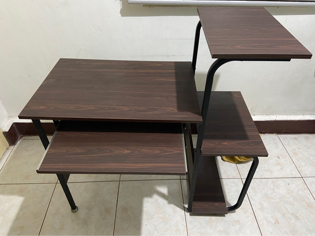 Sanyang computer table, Furniture & Home Living, Office Furniture ...