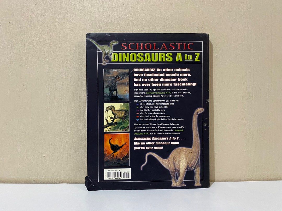 Scholastic Dinosaurs A to Z : The Ultimate Dinosaur Encyclopedia ...