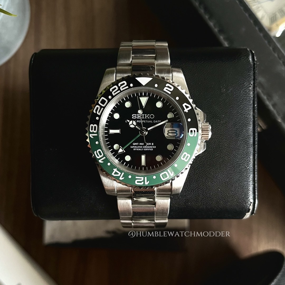 Seiko Sprite GMT mod, Men's Fashion, Watches & Accessories, Watches on ...