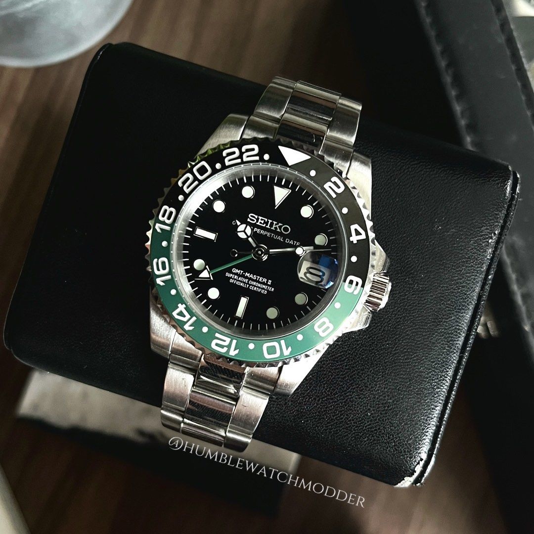 Seiko Sprite GMT mod, Men's Fashion, Watches & Accessories, Watches on ...
