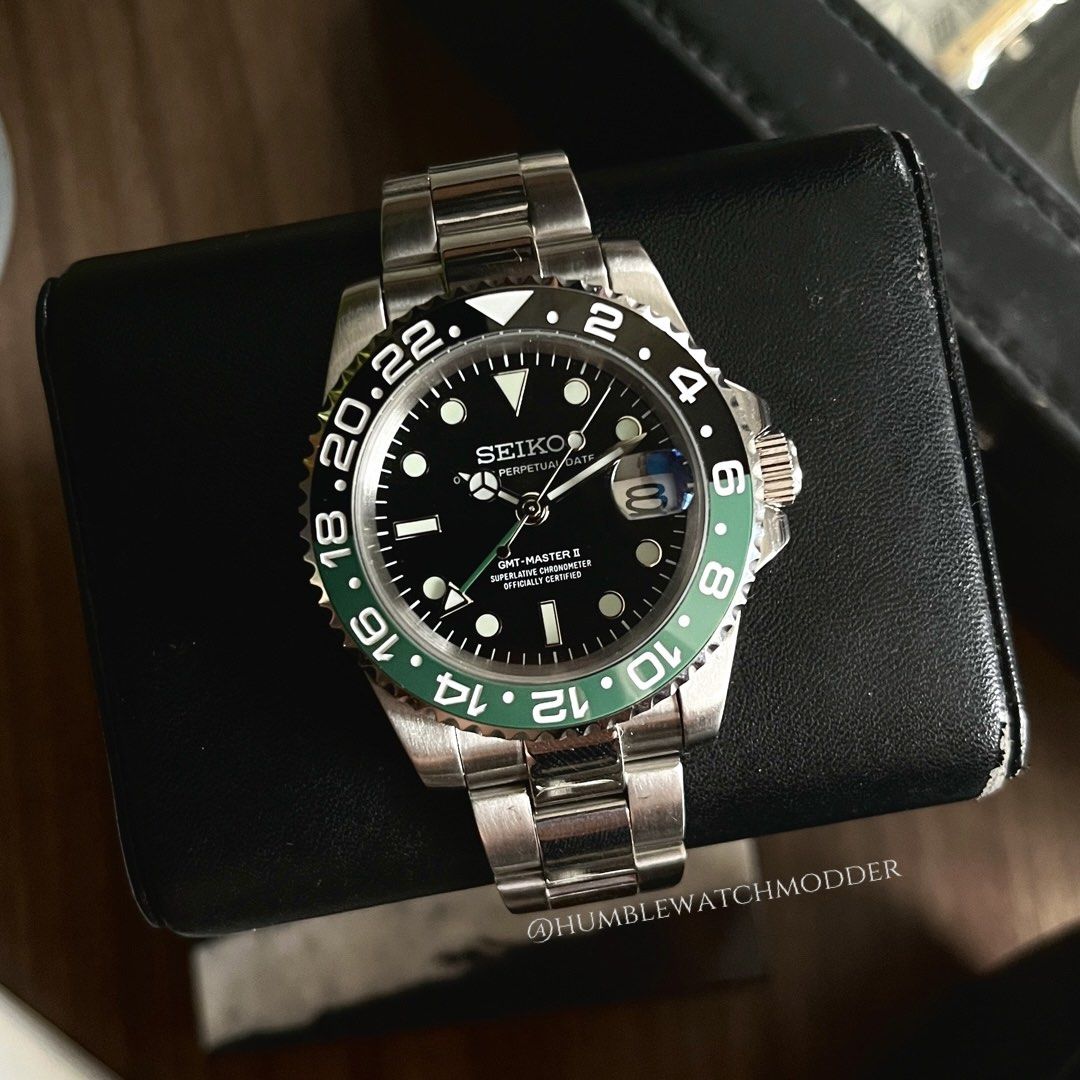 Seiko Sprite GMT mod, Men's Fashion, Watches & Accessories, Watches on ...