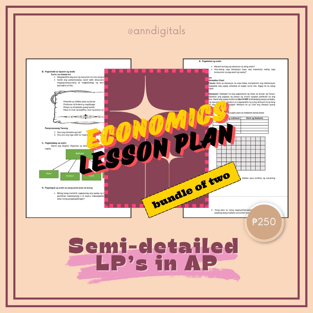 Semi-detailed lesson plans in Araling Panlipunan for Practice or Demo ...