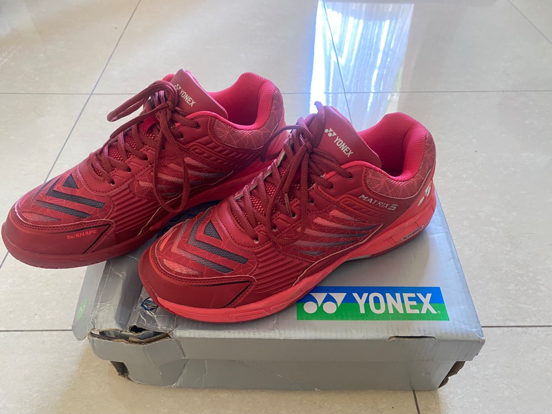 Sepatu Badminton Yonex Matrix 5/Size 44, Olah Raga, Baju Olahraga di ...