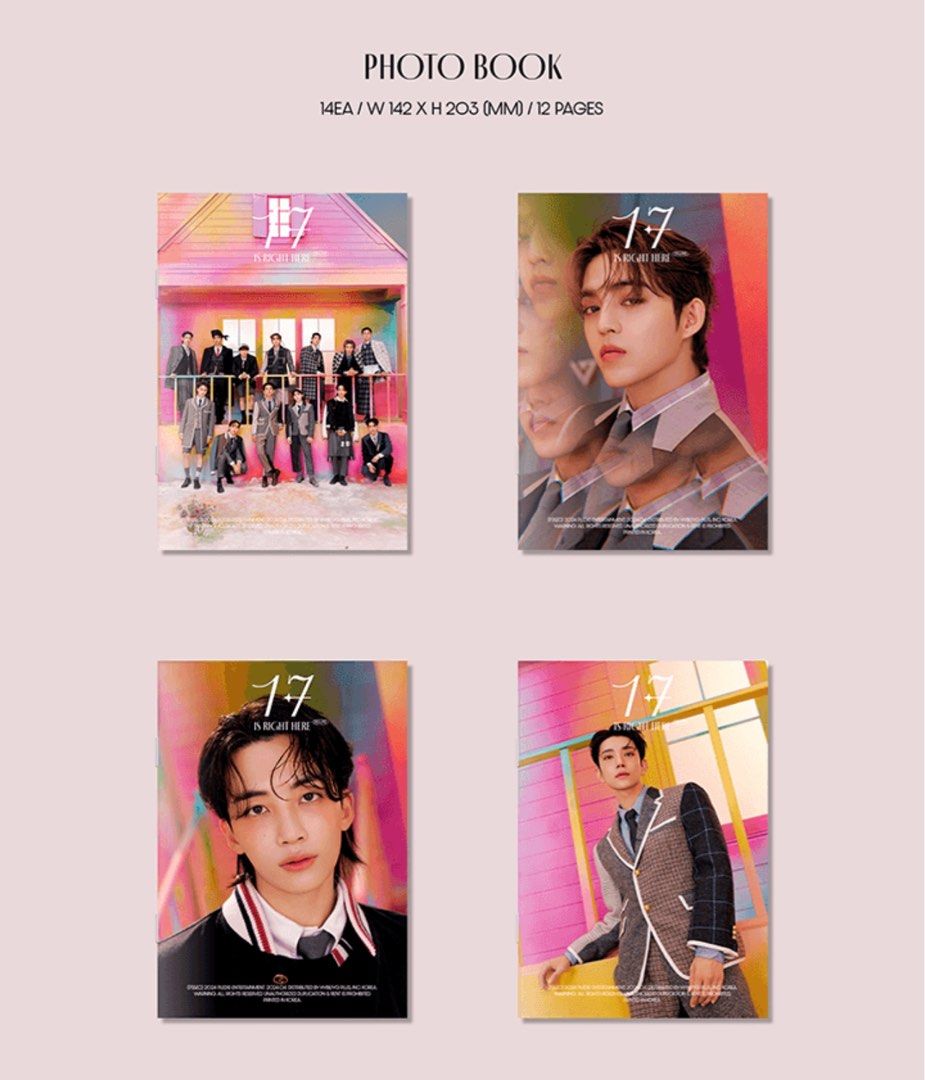 SEVENTEEN BEST ALBUM '17 IS RIGHT HERE' -Deluxe Ver.-, Hobbies & Toys ...
