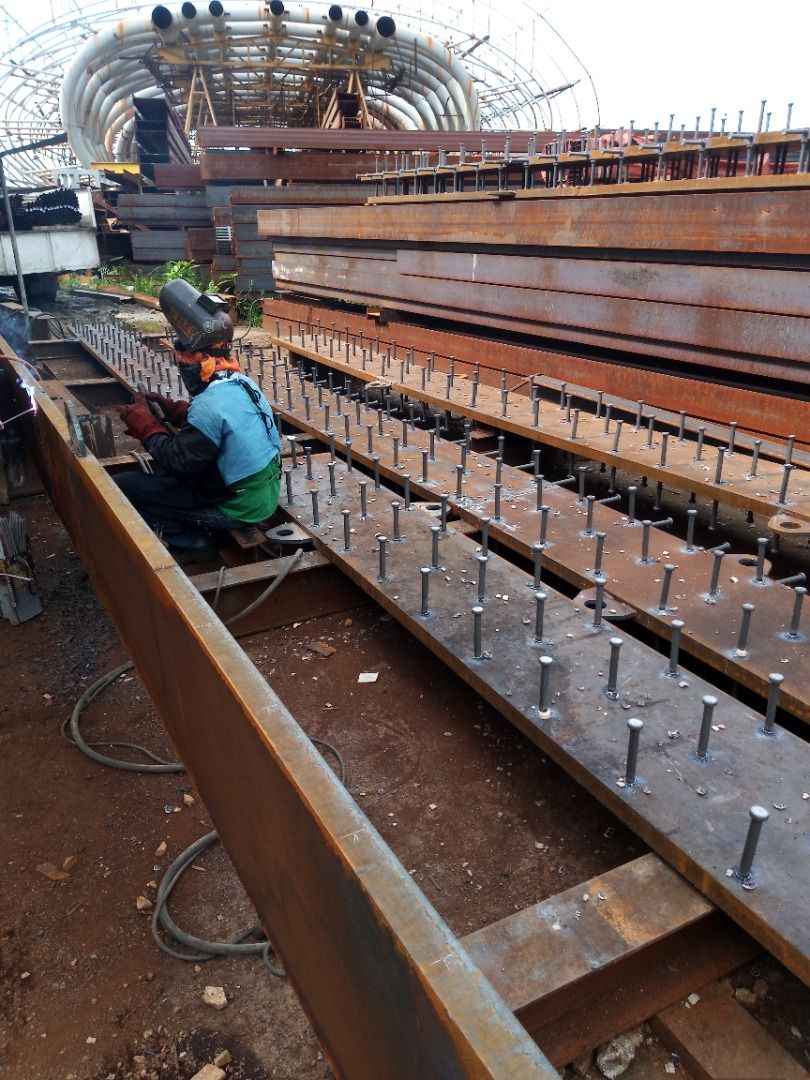 Shear Stud Bolts (supply and fusion installation), Commercial ...