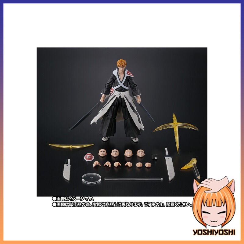 S.H.FIGUARTS KUROSAKI ICHIGO THOUSAND-YEAR BLOOD WAR DUAL ZANPAKUTO ...