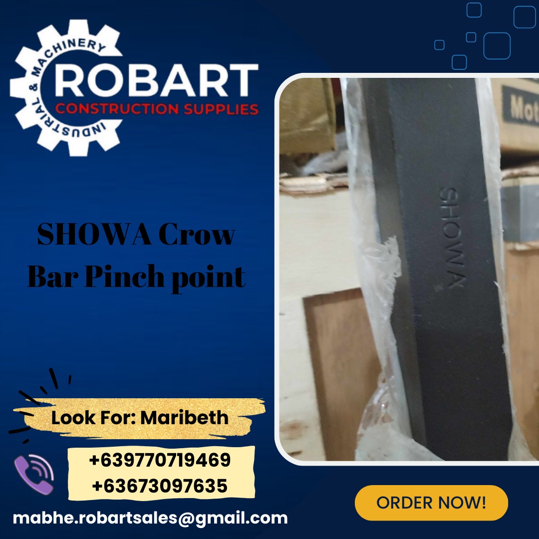 SHOWA Crow Bar Pinch point, Commercial & Industrial, Construction Tools ...