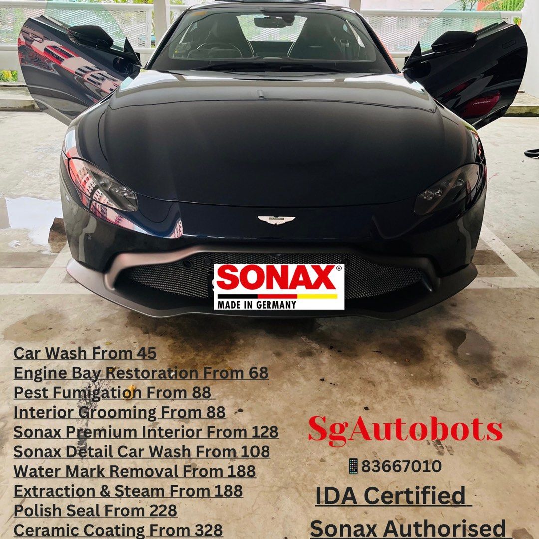Sonax Ceramic Coating/Mobile Car Detailing/Sonax Interior Detailing /Pest Fumigation ...