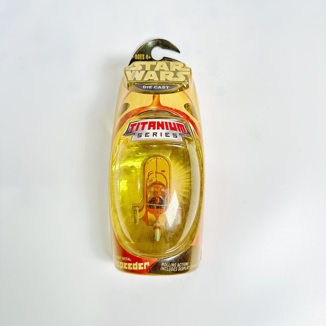 Star Wars SW Die-Cast Titanium Series Landspeeder, Hobbies & Toys, Toys ...