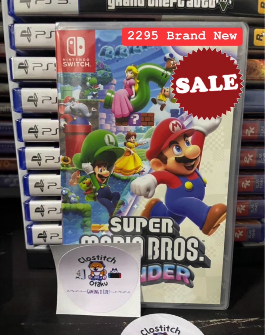 Super Mario Bros Wonderland Nintendo Switch (Brand New), Video Gaming ...
