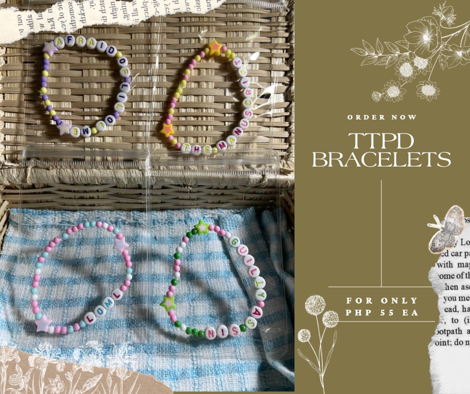 Taylor Swift TTPD The Tortured Poets Department Beaded Bracelets, Women ...