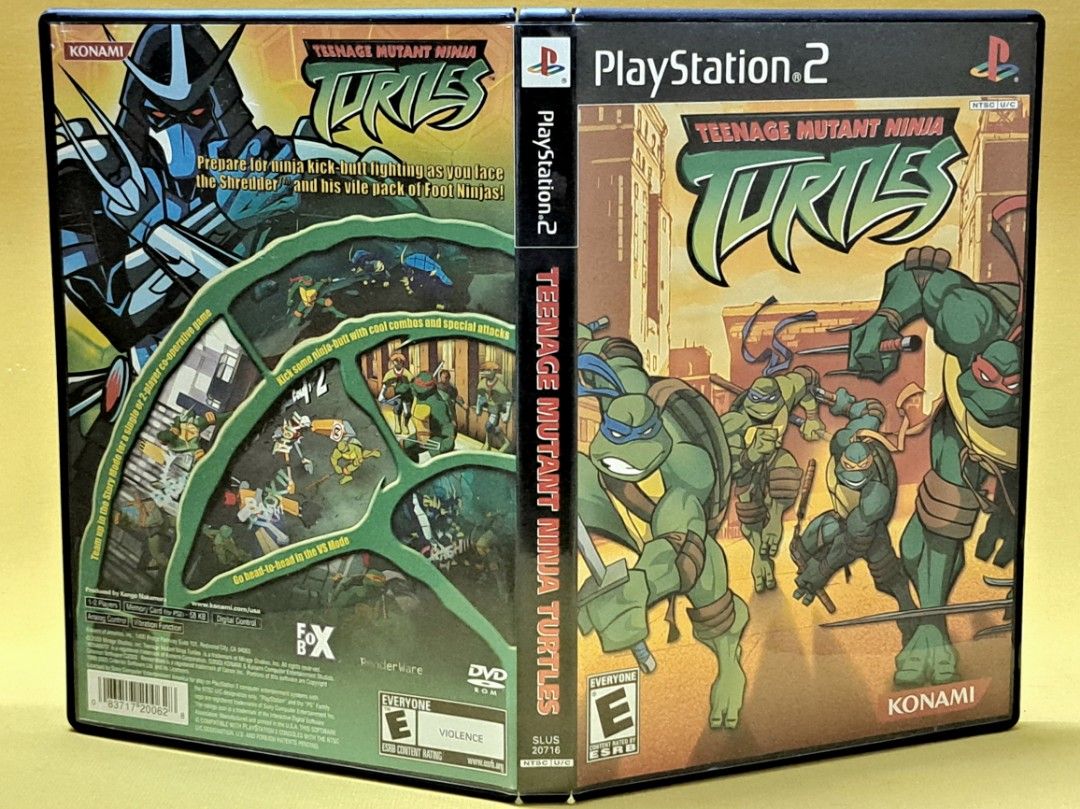 🔥TEENAGE MUTANT NINJA TURTLE🔥 PS2, Video Gaming, Video Games ...