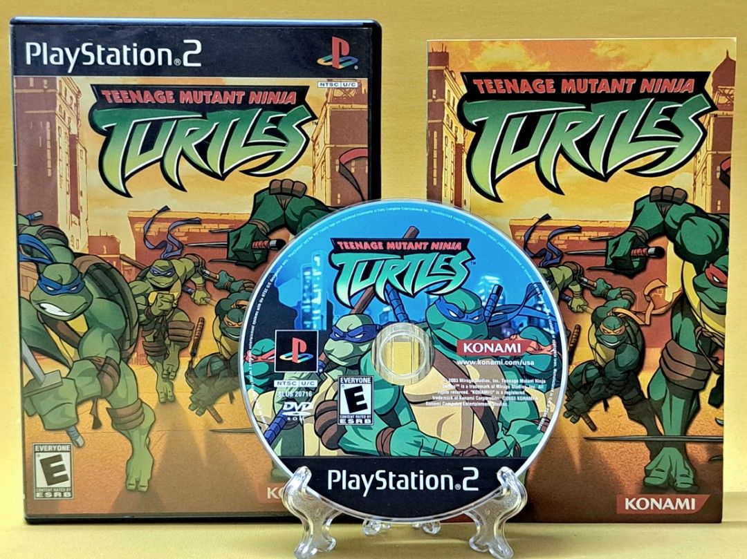 🔥TEENAGE MUTANT NINJA TURTLE🔥 PS2, Video Gaming, Video Games ...